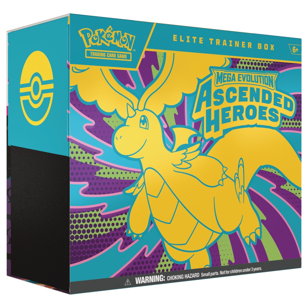 Pokémon TCG: Mega Evolution 2.5 - "Ascended Heroes" Elite Trainer Box ...